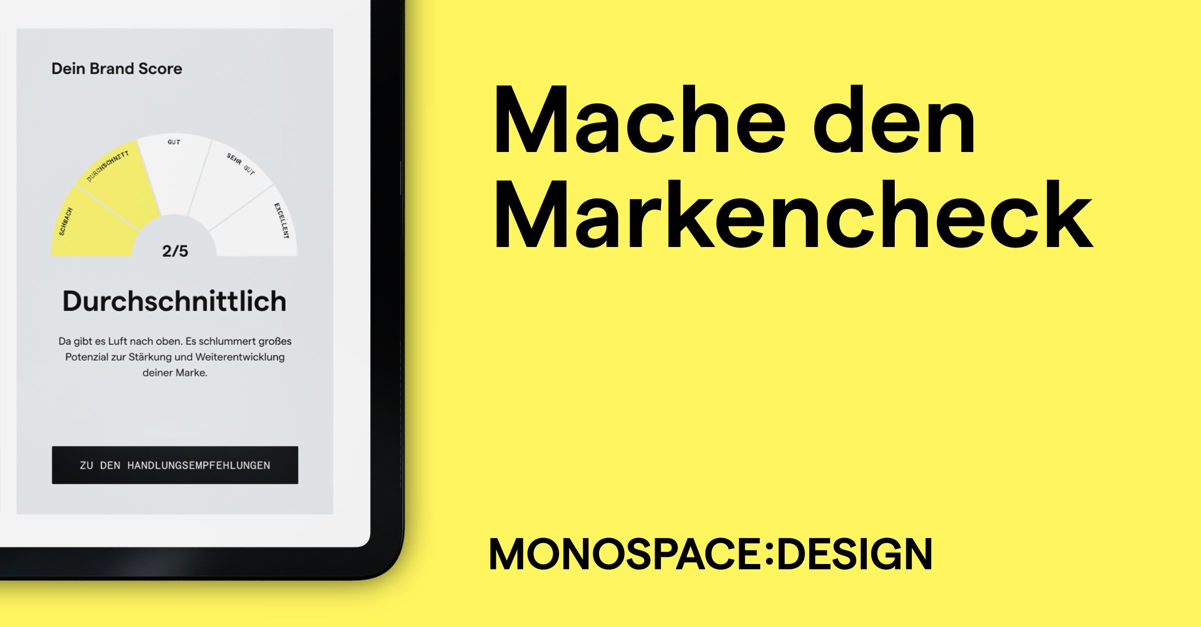 Markencheck – Monospace Design